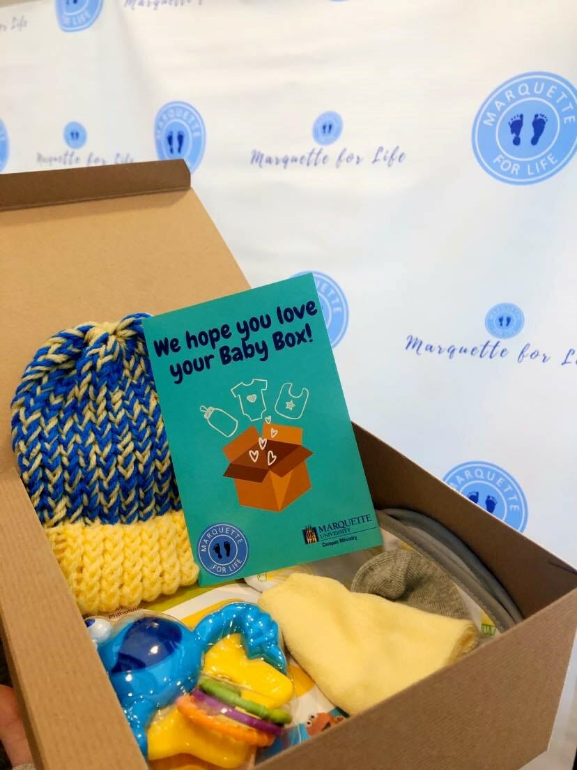 Marquette Students Assembled 400 "Baby Boxes" for Families in Need ...