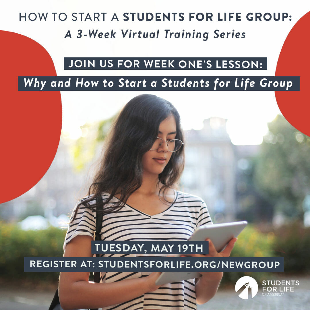 Special Training Series: How to Start a NEW Students for Life Group ...