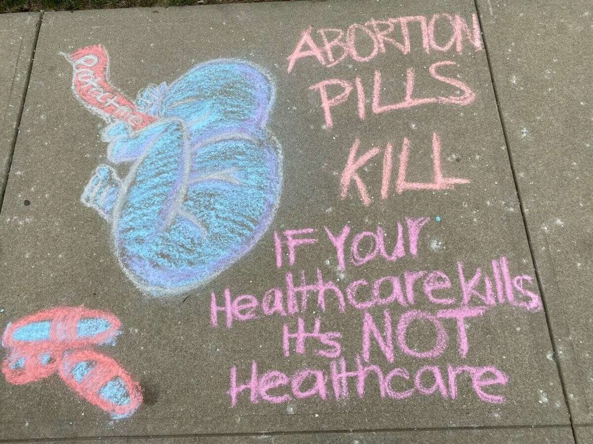 You Decide: Which SFLA Group Did National Pro-Life Chalk Day the Best ...