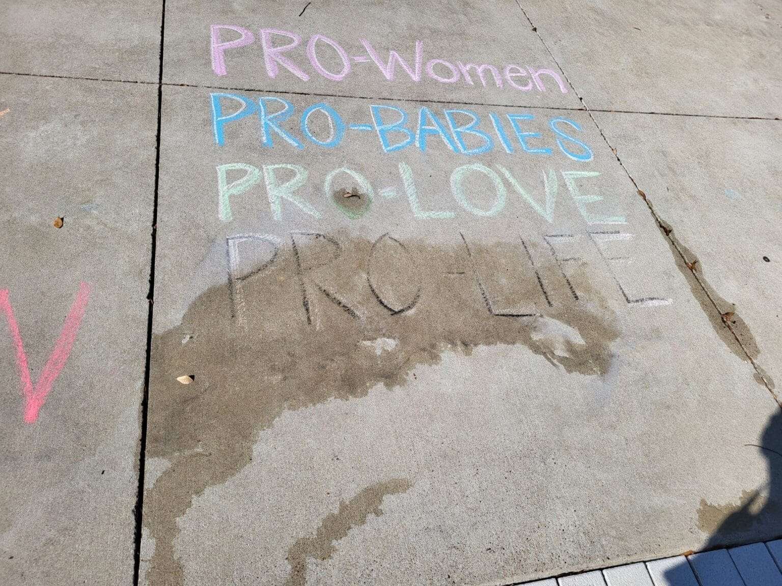 National Pro-Life Chalk Day’s Biggest Losers: Abortion-Supporting ...