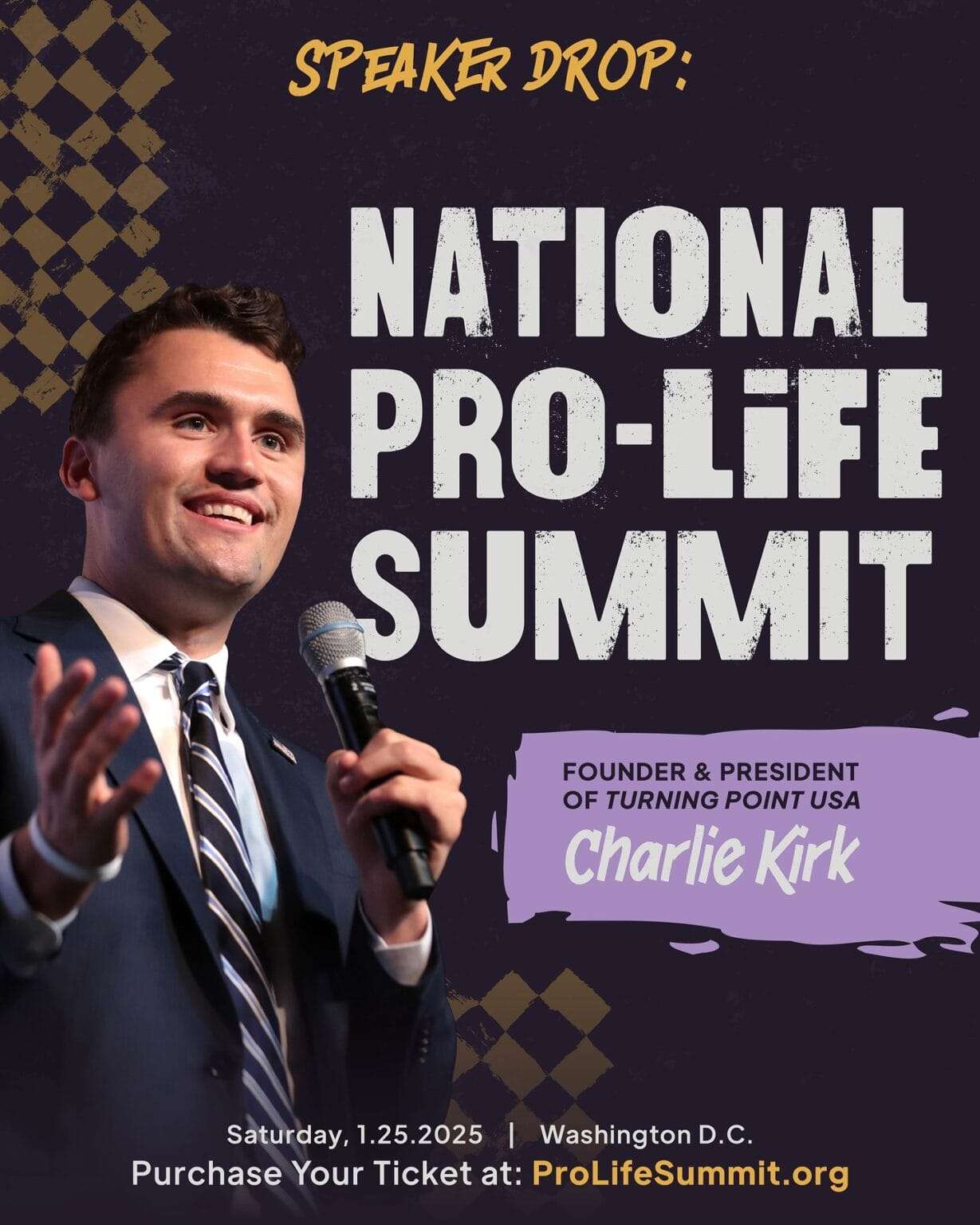 Turning Point USA Founder Charlie Kirk to Address Fifth National Pro ...