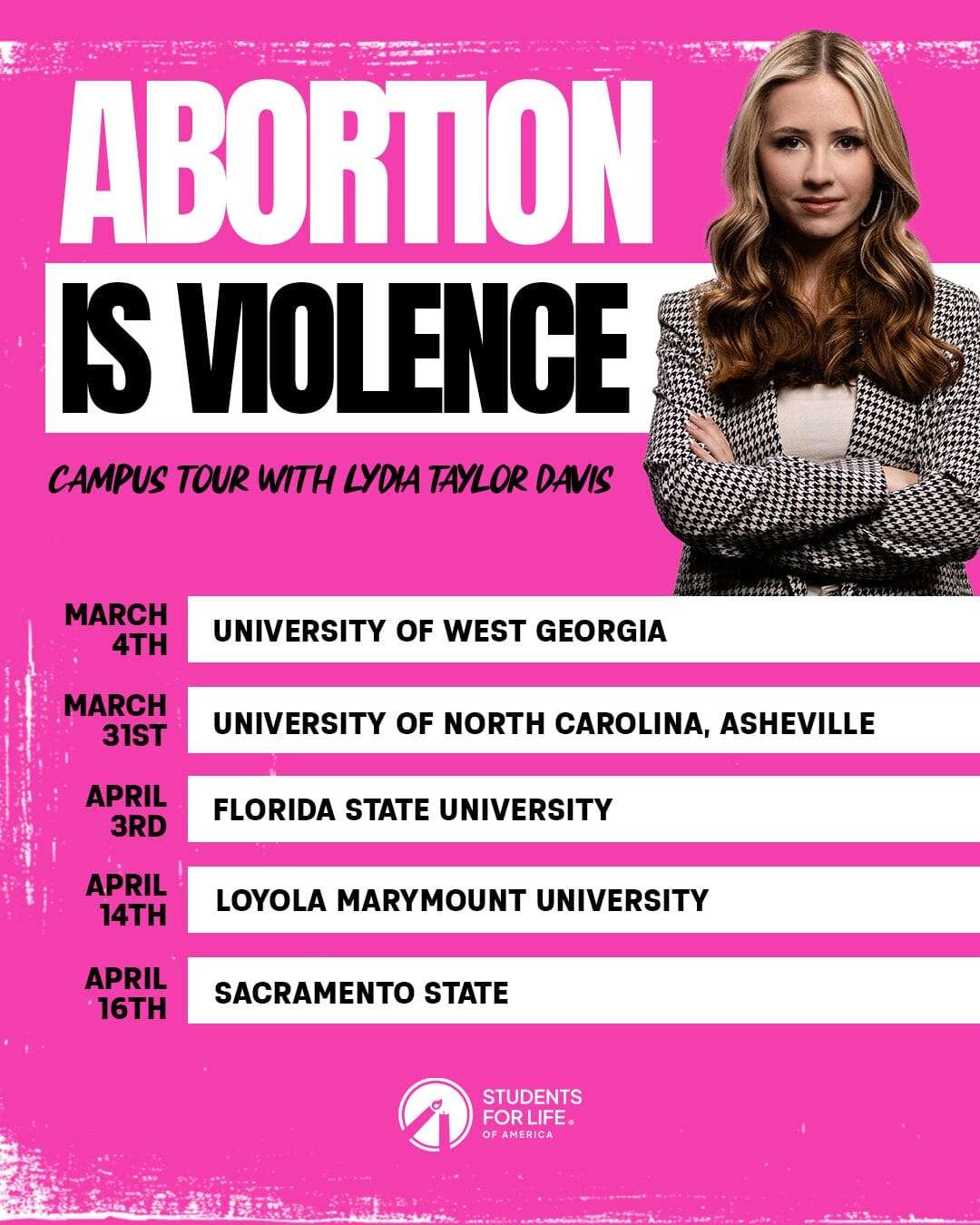 Students for Life of America Begins Making America Pro-Life Again on ...